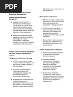 Overview of the Guest Model of HRM | PDF | Human Resource Management | Goal