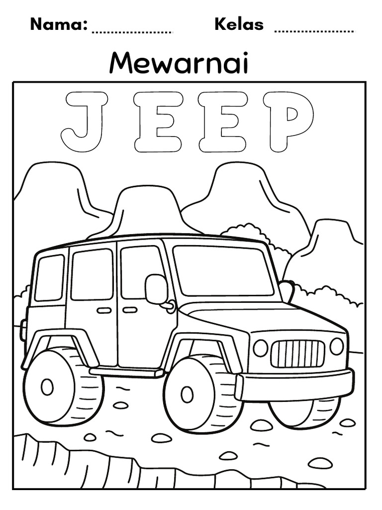 Mewarnai Kendaraan - 20250320 - 084212 - 0000 | PDF