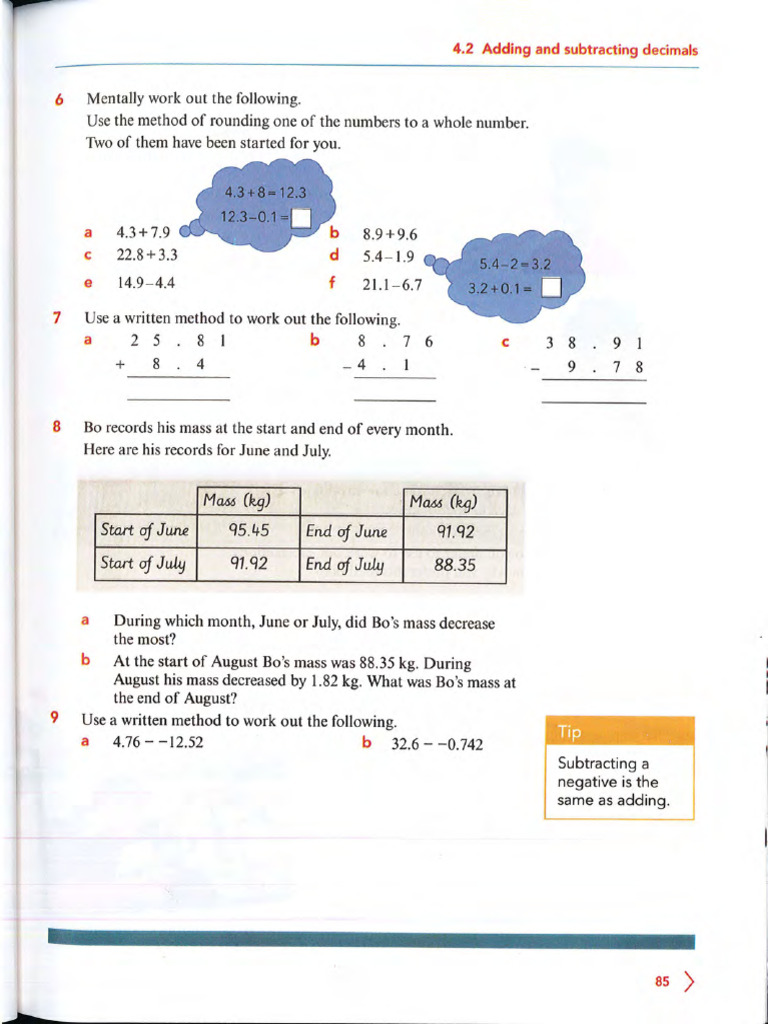 Questions of GR 6 Math CAIE Text-76!80!5 | PDF