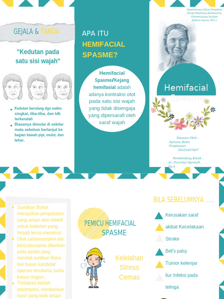 Gejala dan Pengobatan Hemifacial Spasme | PDF