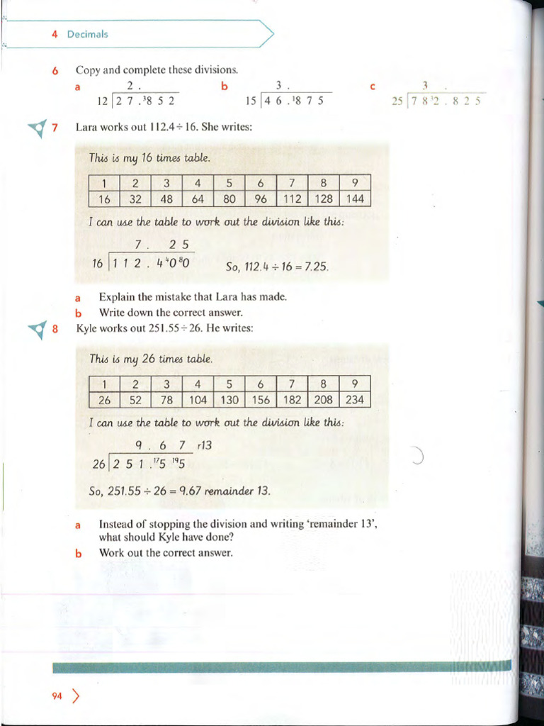 Questions of GR 6 Math CAIE Text-86!90!4 | PDF