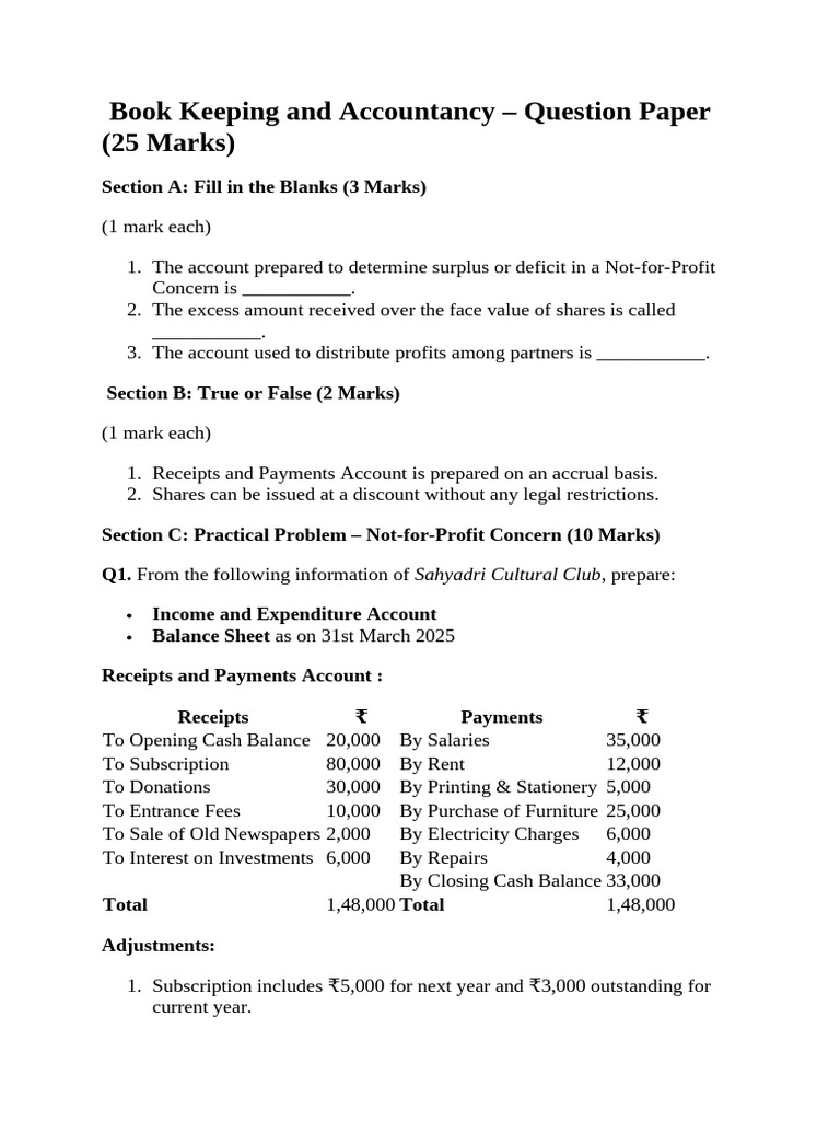 Book Keeping and Accountancy | PDF | Bookkeeping | Expense