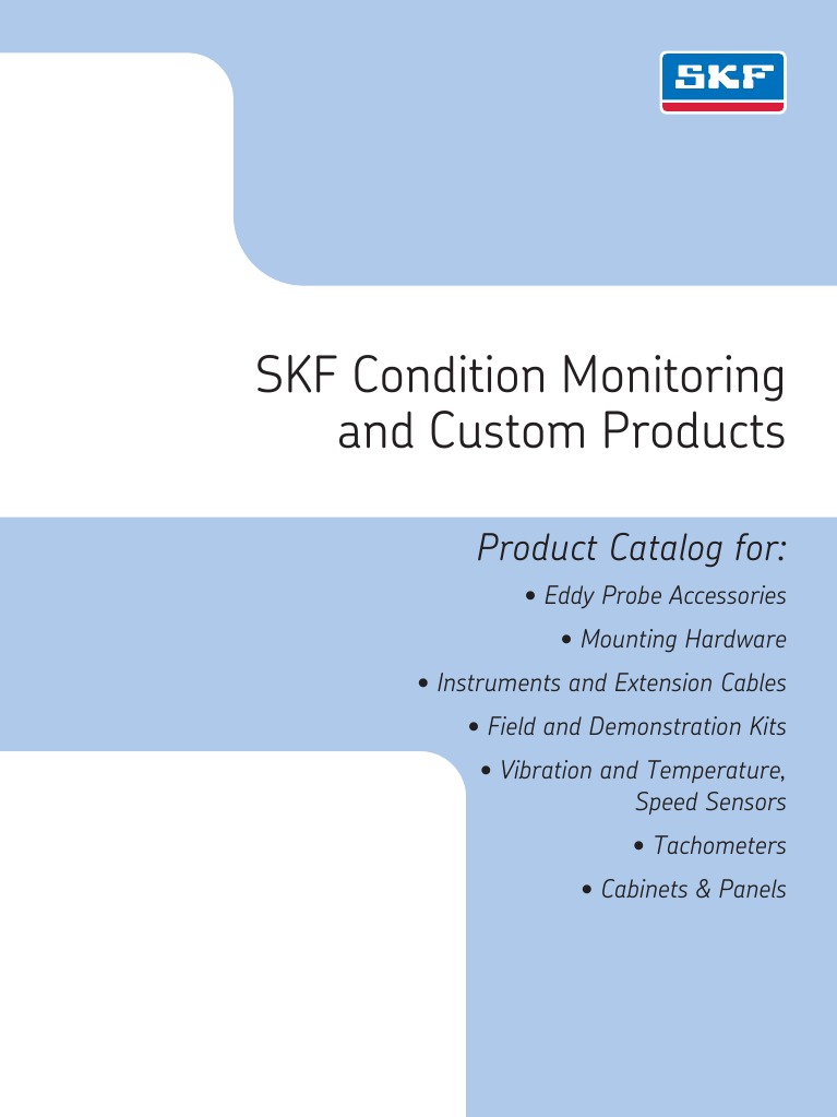 SKF Condition Monitoring Catalog | PDF