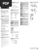 Rotary Encoder ENC Series Instruction Manual | PDF | Electrical ...