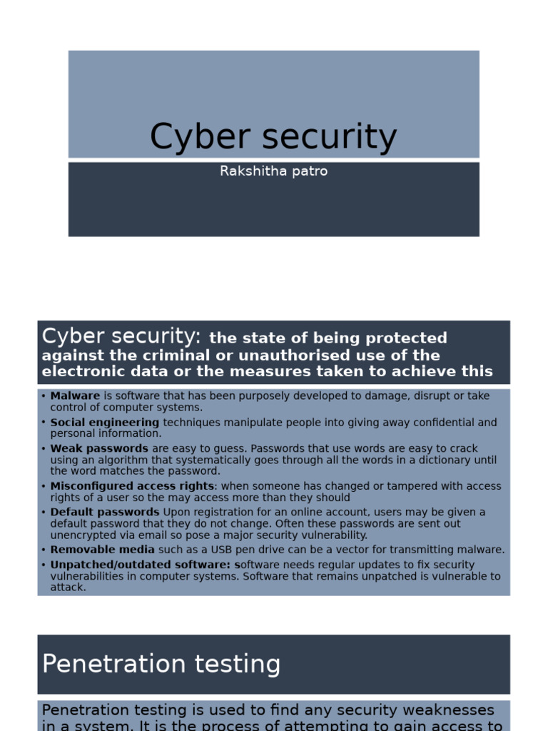 Cyber Security - Computer Science Aqa | PDF | Social Engineering (Security) | Security