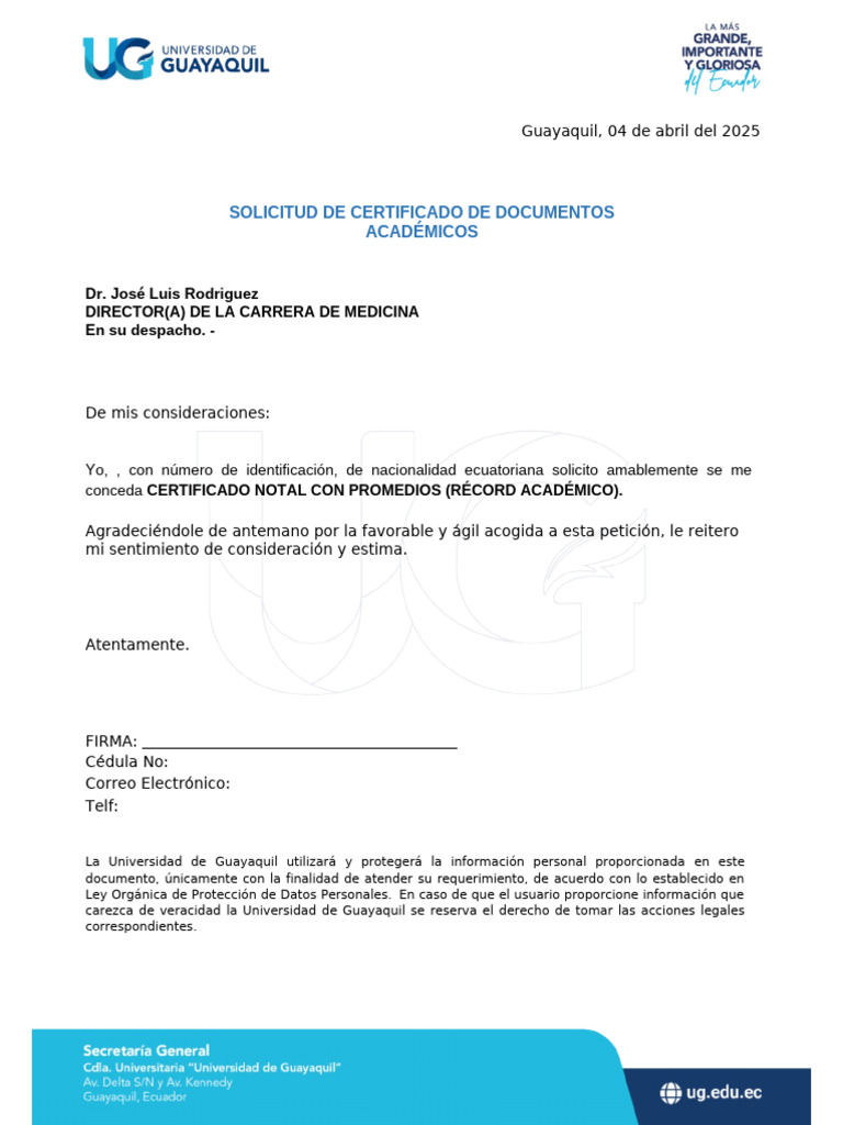 Certificado Notal | PDF