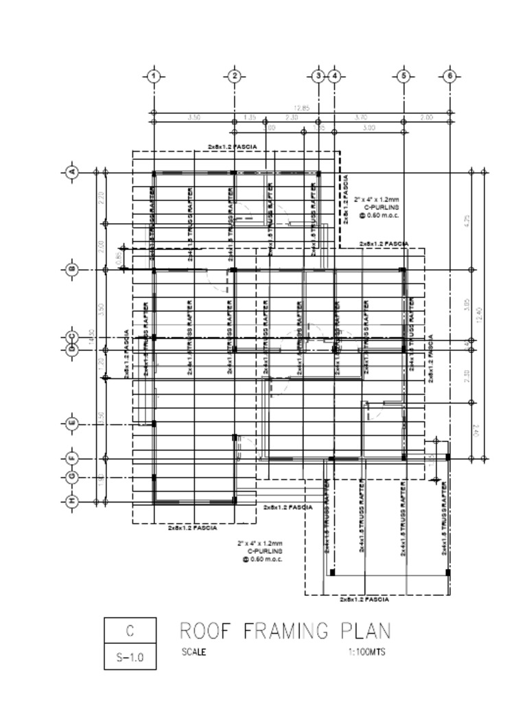 AMACALAN 01-ROOF FRAMING | PDF