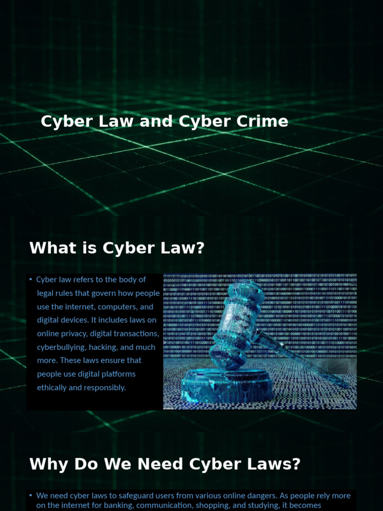 Cyber Law and Cyber Crime | PDF | Cybercrime | Phishing