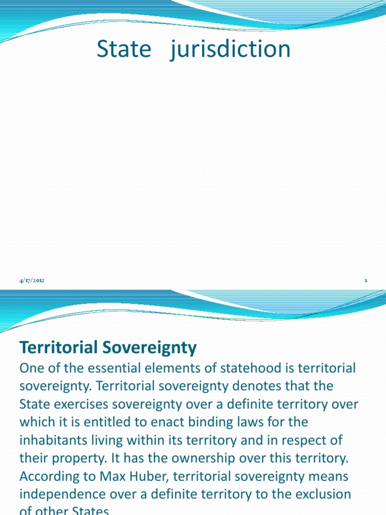 Presentation | Sovereign State | Sovereignty