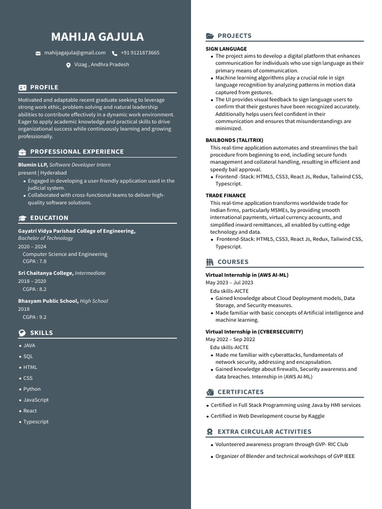 MAHIJA-GAJULA | PDF | Information Technology | Computer Science