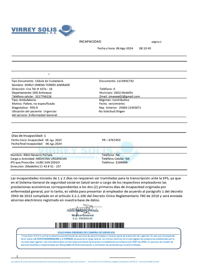 Shirly Jimena Torres Andrade | PDF | Programas sociales | Cuidado de la salud