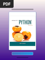 Starting Out With Python 4th Edition by Tony Gaddis | PDF | Computer ...
