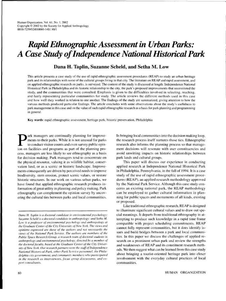 2 - Rapid - Ethnographic - Assessment | PDF