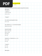 Corbettmaths Simultaneous Equations Practice | PDF