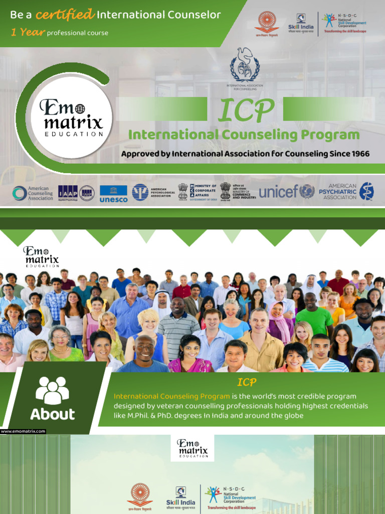 International Counseling Program | PDF | Psychotherapy | Mental Disorder