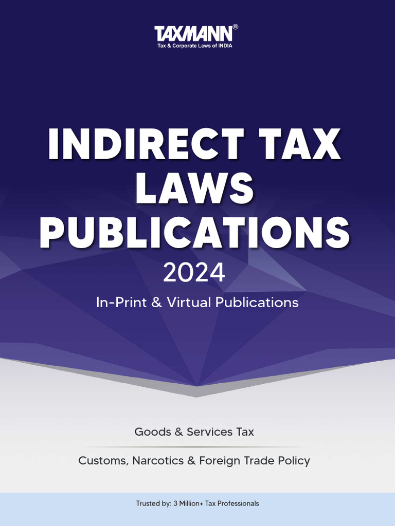 Indirect Tax Books for B.Com Students | PDF | Taxes | Books