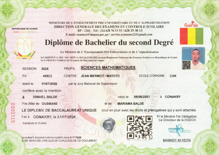 Diplome de Ismo | PDF