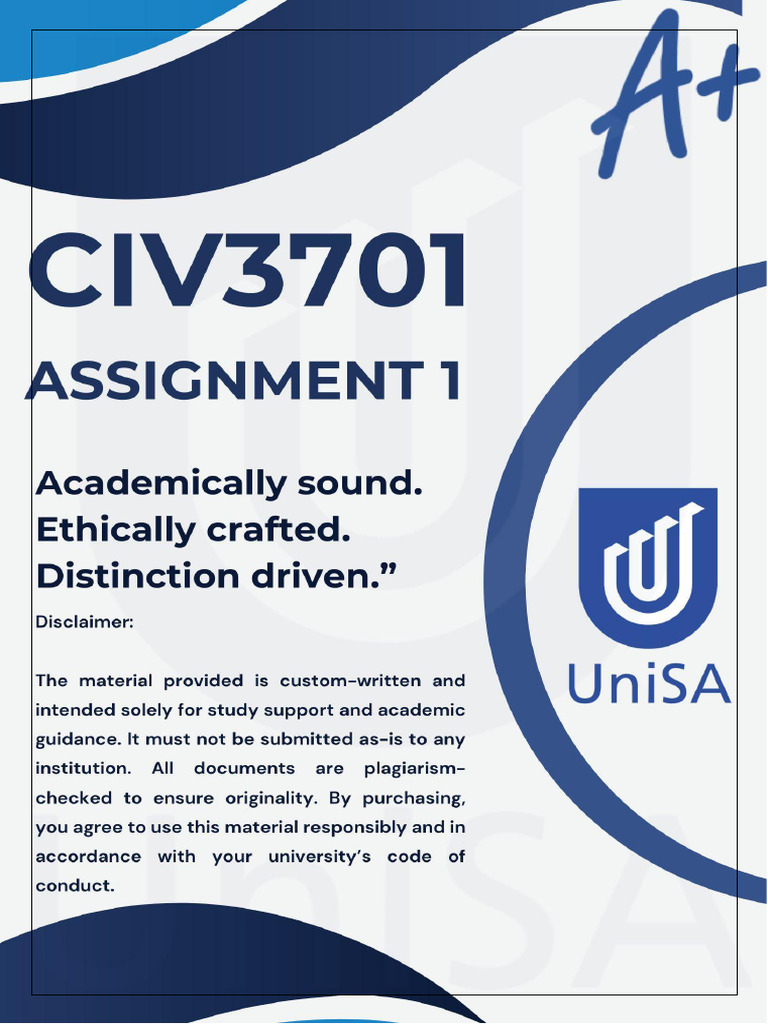 Civ3701 Assignment 1 Semester 2 2025 Memo | PDF | Judiciaries | Civil Law (Legal System)