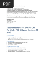 DM Plant Operation and Process Overview | PDF | Ion Exchange | Ion