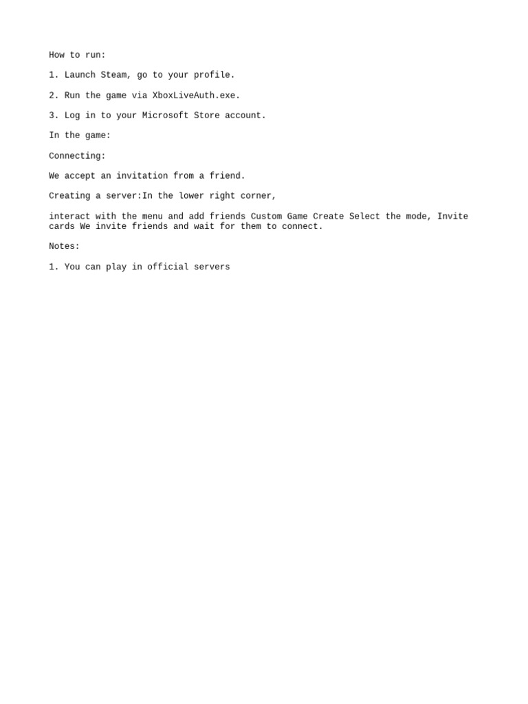 XboxLiveAuth.exe Game Setup Guide | PDF