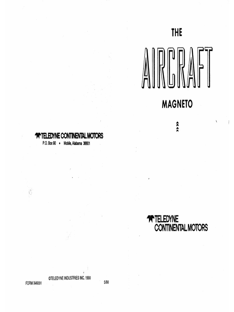 Aircraft Magneto | PDF