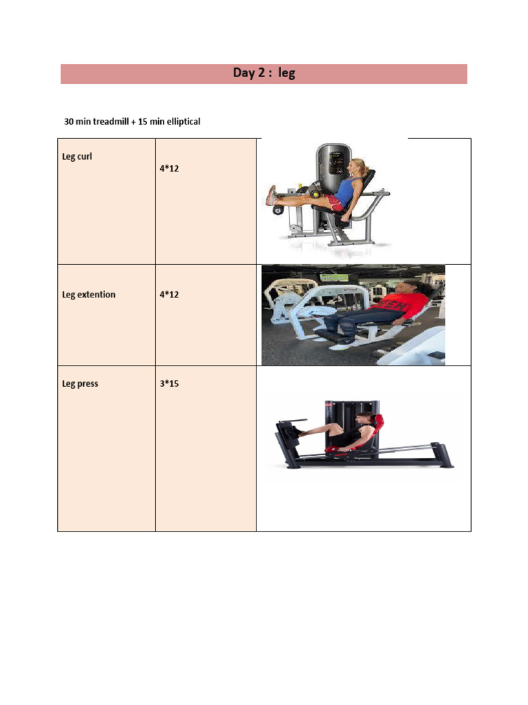 Leg Day | PDF