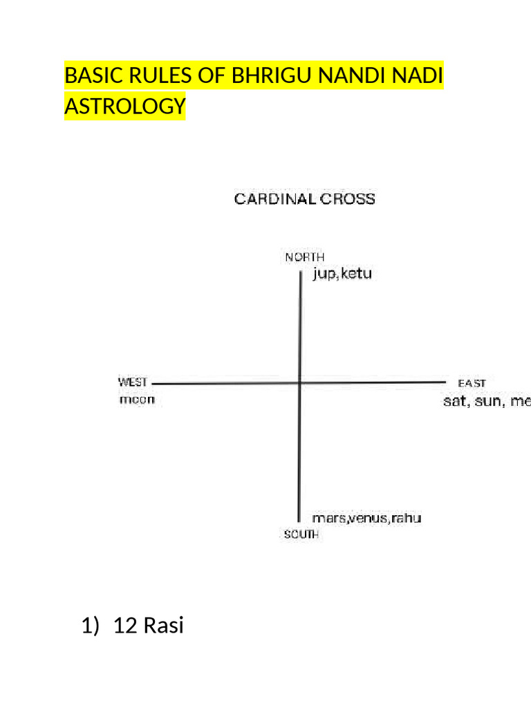 Bhrigu Nandi Nadi Astrology Basics | PDF | Planets In Astrology | Hindu ...