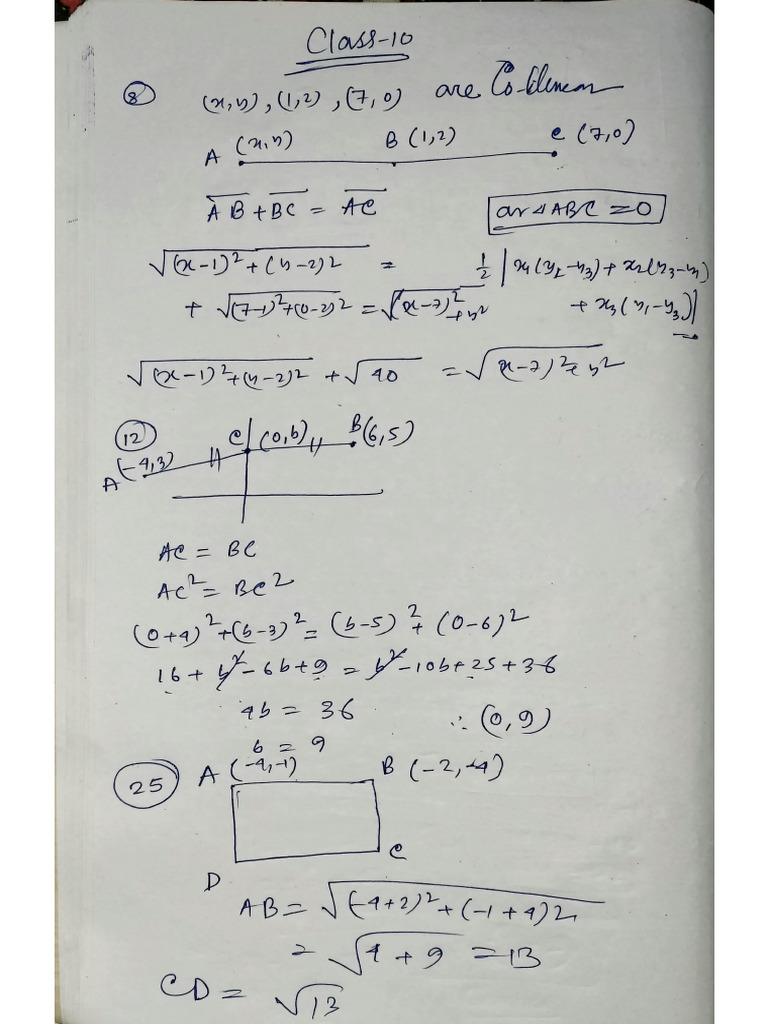 Coordinate Geometry - 2 | PDF