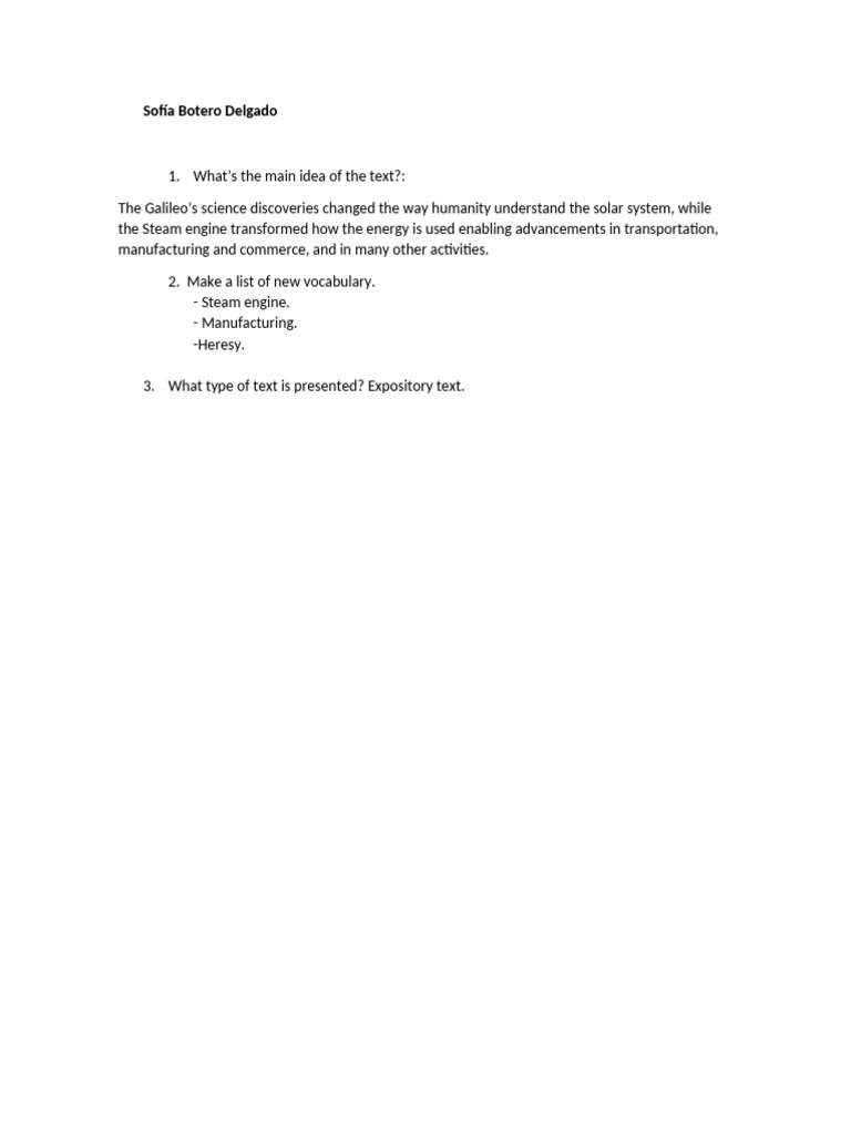 Academic Comunication III Reading Comprehension (Sofía Botero) | PDF