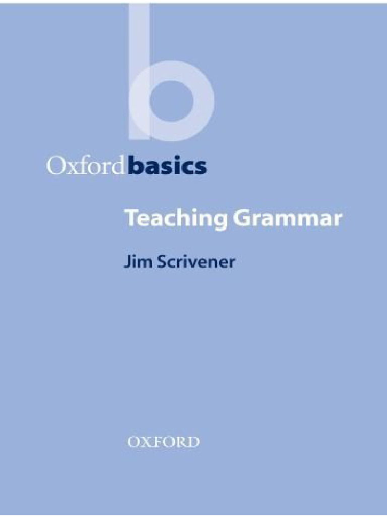 (Oxford Basics) Teaching Grammar | PDF