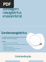 Passagem de Sonda Nasogástrica Na Prática | PDF | Enfermagem | Estômago