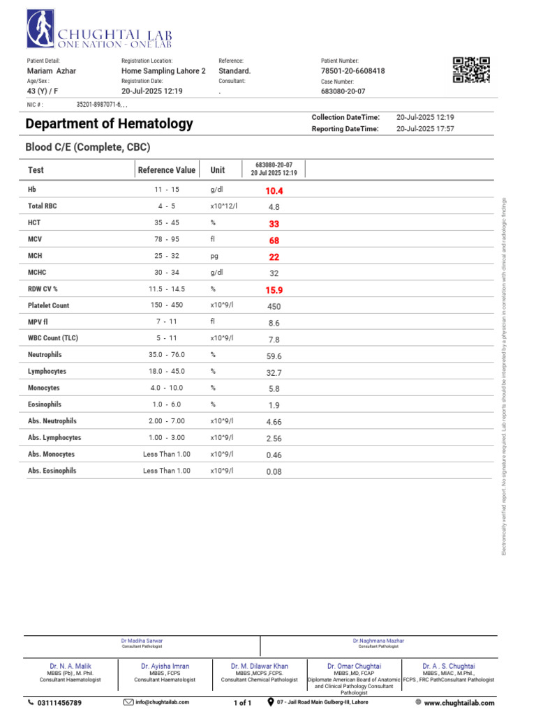 Department of Hematology: Blood C/E (Complete, CBC) | PDF | White Blood ...
