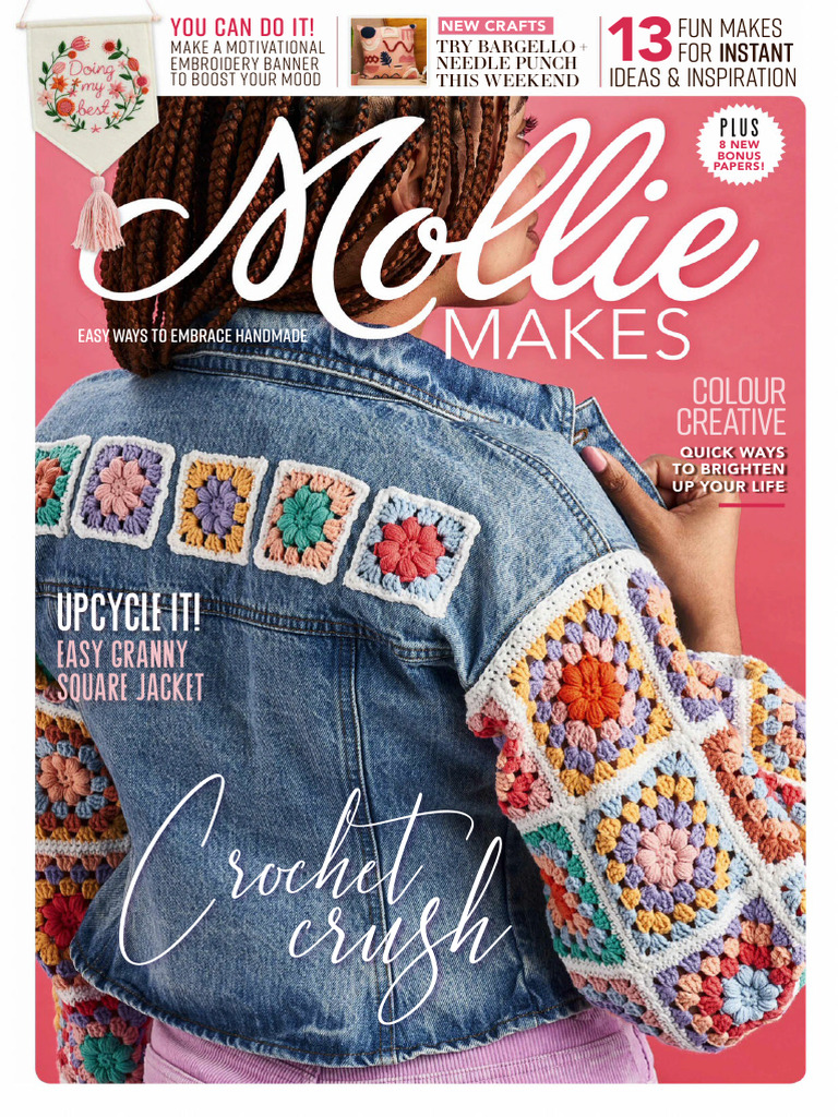 Mollie Magazine - May 2022 | PDF | Crochet | Seam (Sewing)