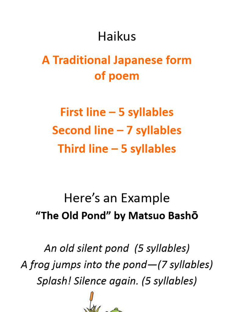 Haiku Structure and Examples Guide | PDF