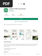 Installing The Scribd App - Scribd Help Center | PDF | Scribd | Barnes & Noble Nook