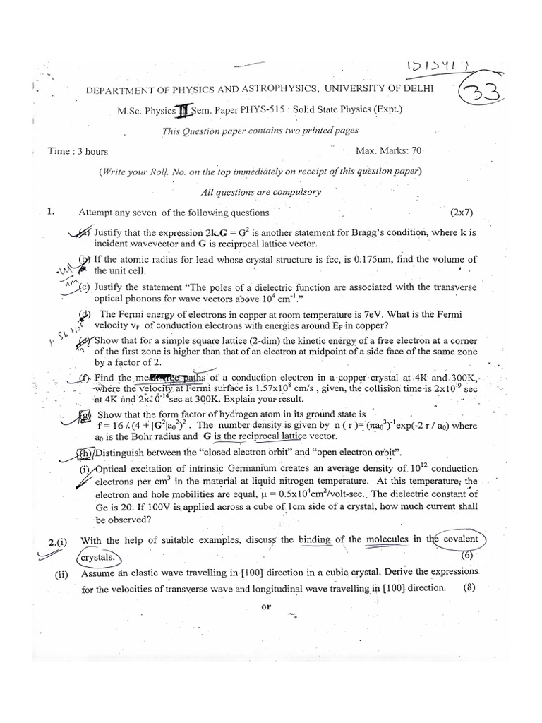 SSP Final Sem Pyq S | PDF