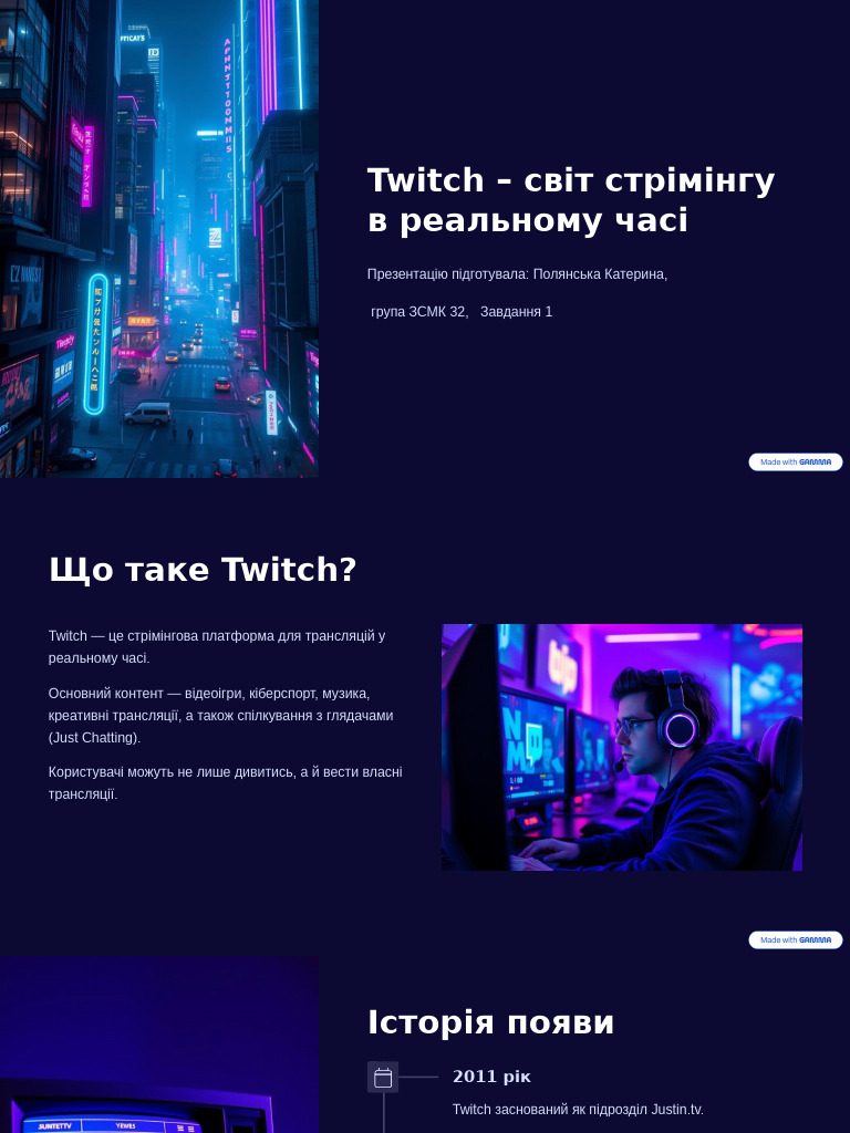 Twitch Svit Strimingu v Realnomu Chasi | PDF