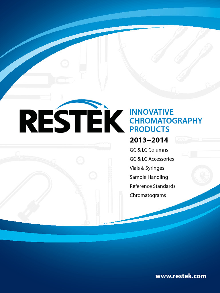 Restek 2013-2014 Chromatography Catalog | PDF | High Performance Liquid ...