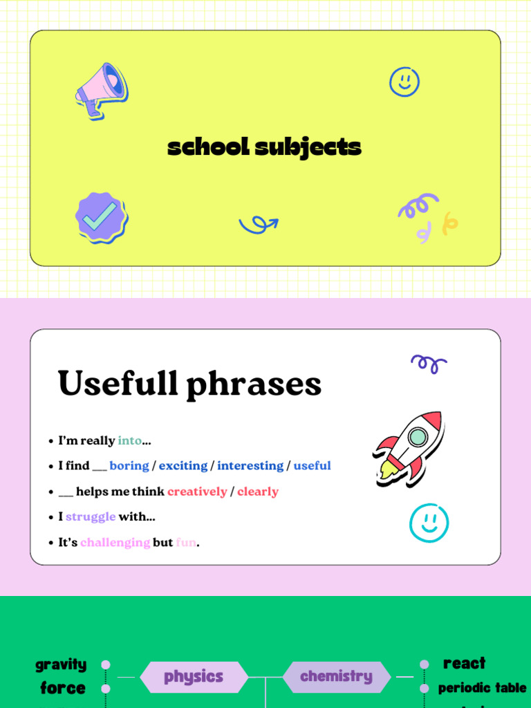 School Subjects.pdf | PDF