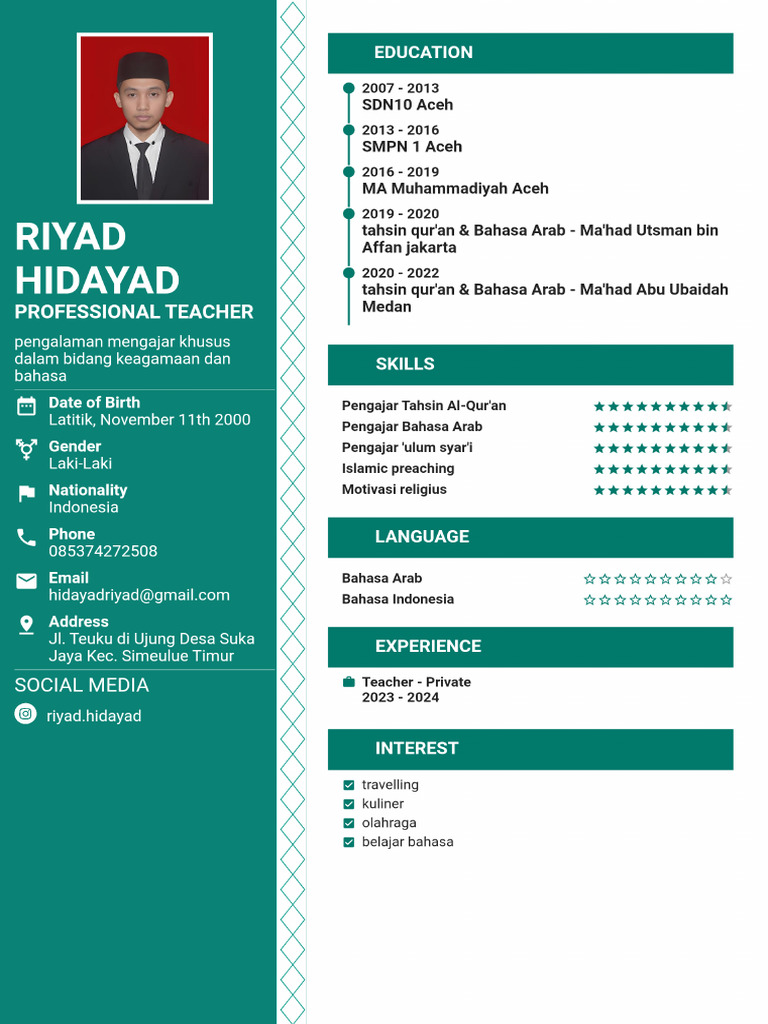 My CV | PDF