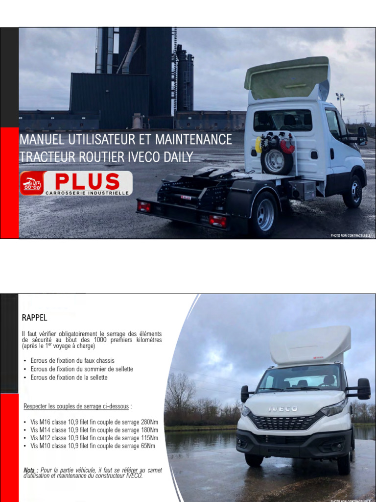 Réglage et entretien IVECO Daily | PDF | Frein | Véhicules