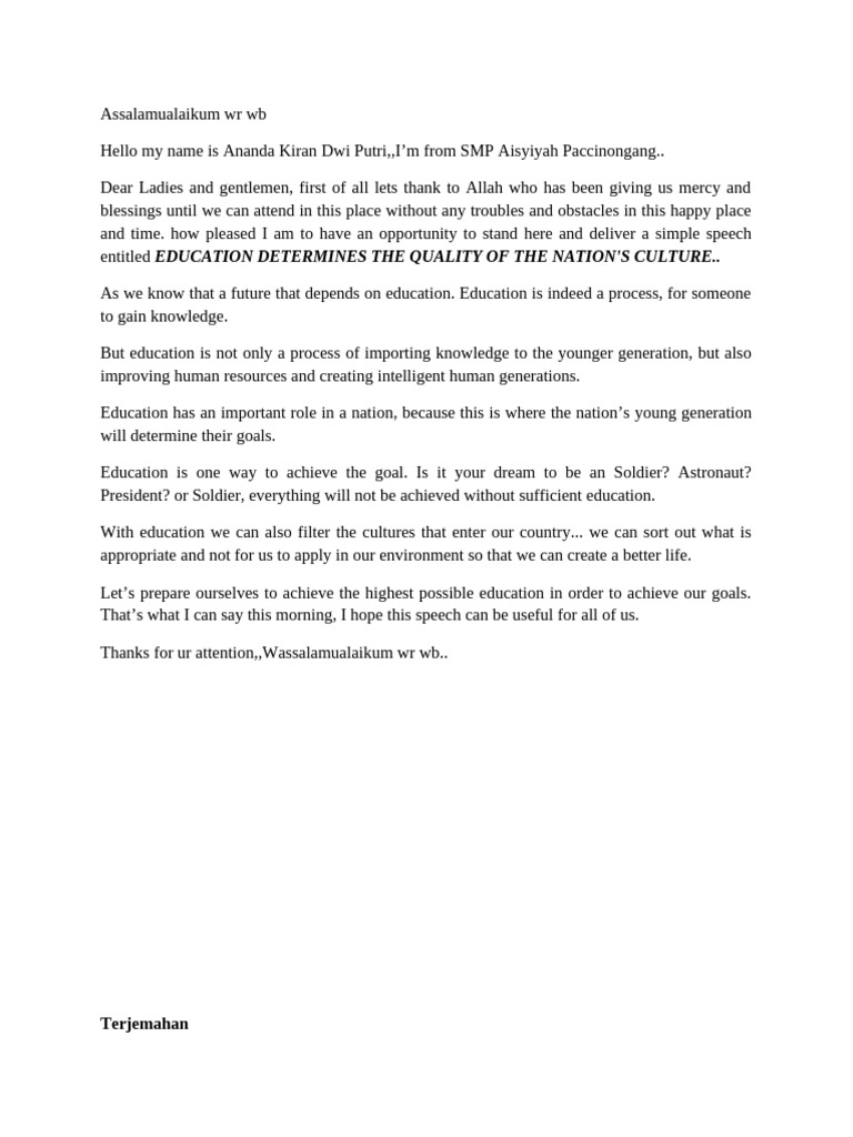 speech script (2) | PDF