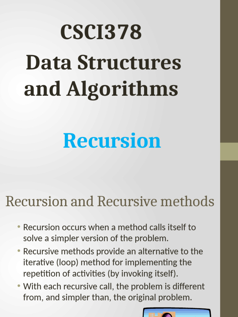 Recursion - Non Void Recursive Methods | PDF | Recursion | Computing