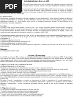 Ley 1420 Ficha Resumen | PDF