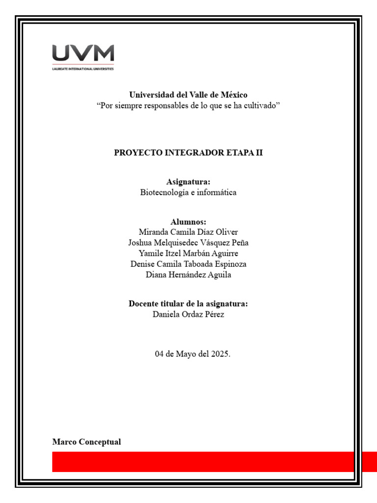 Proyecto Integrador - Etapa II | PDF | Farmacogenómica | Bioinformática