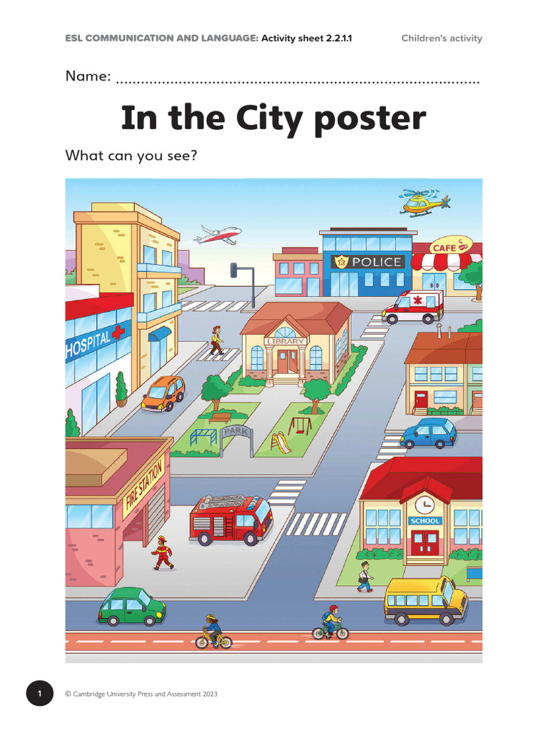 ESL Activity Sheets 2-10 | PDF