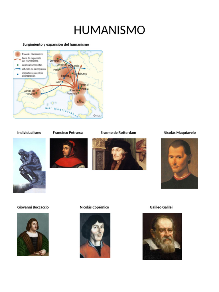 Humanismo Renacimiento Collage | PDF