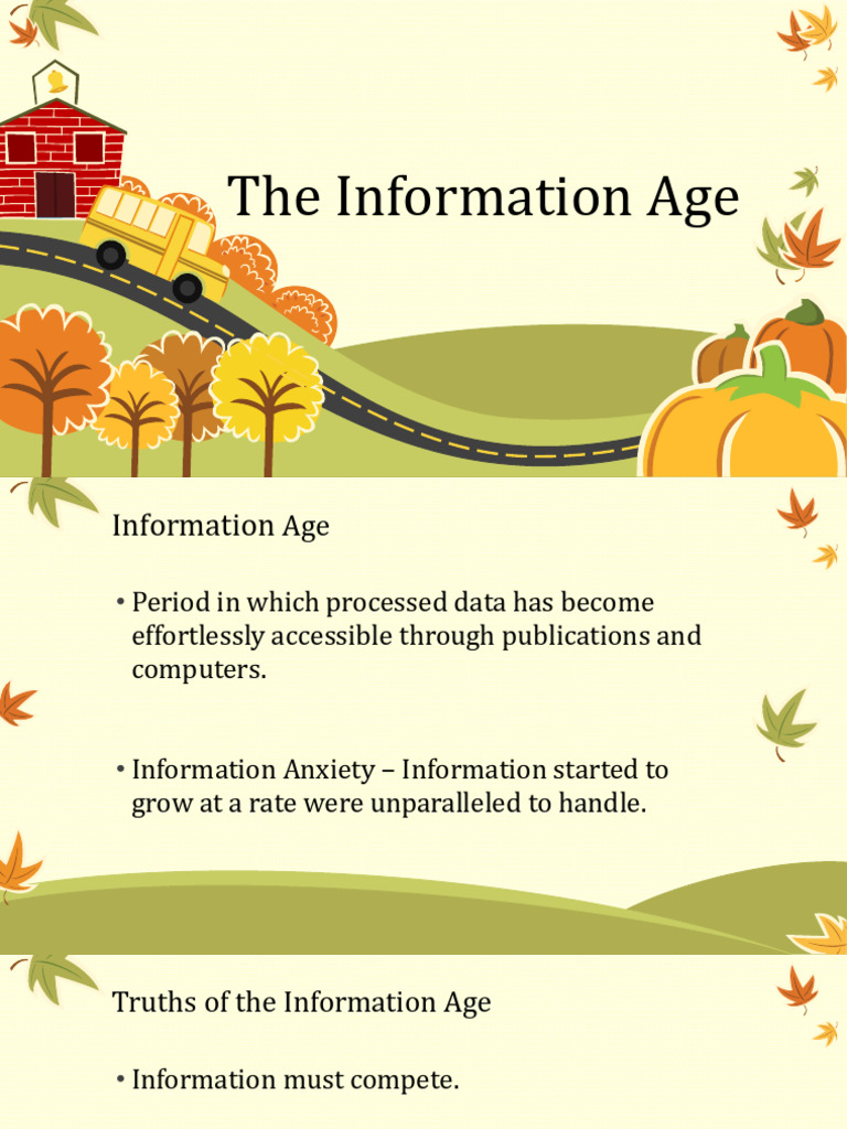 10 the Information Age Copy | PDF | Information | Internet