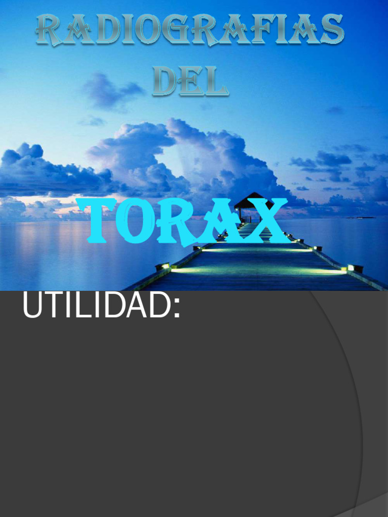 Clase 8 Rx Torax | PDF