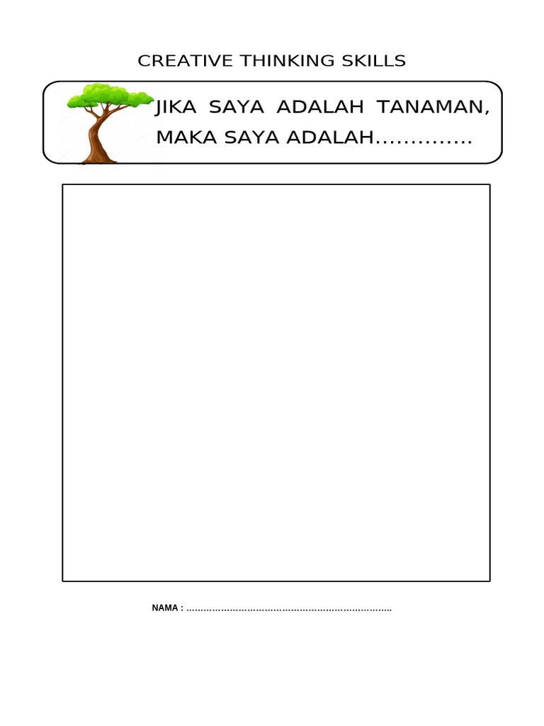Creative Thinking Skills | PDF